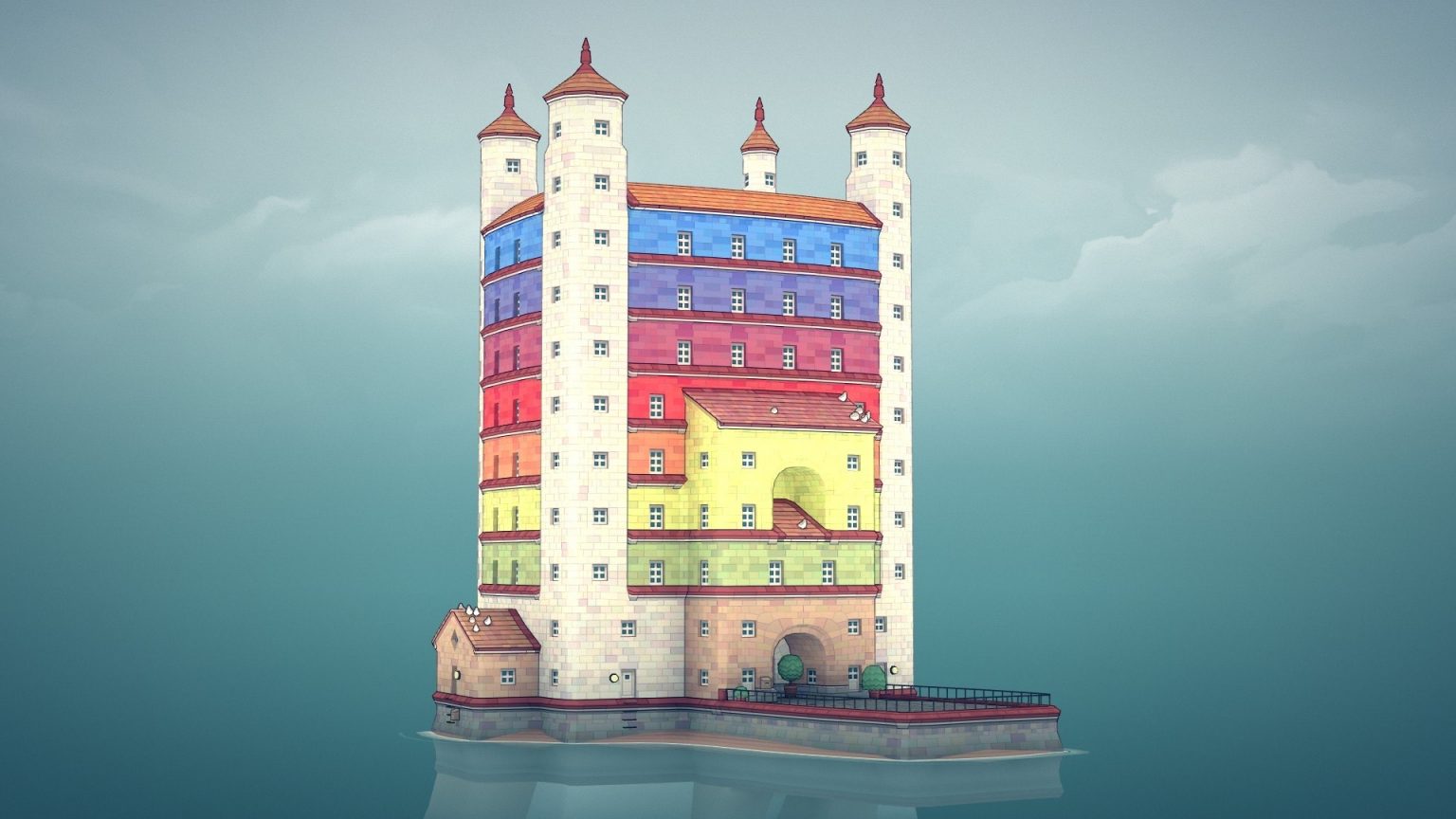 Creativity and Relaxation in Townscaper - Into The Spine